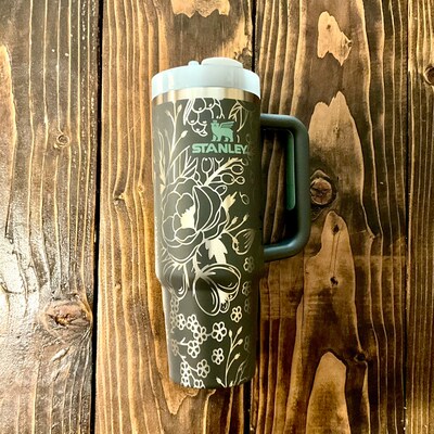 Custom Request Design for Stanley Full Wrap Engraved Stanley - Etsy