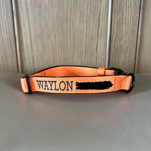 Dog Collars Personalized Dog Collar Embroidered Dog Collar Hunting ...