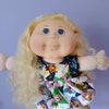 Cabbage Patch Kid Doll Clothes Removable Collar Sewing Pattern PDF ...