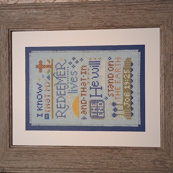 Patriotic Cross Stitch Pattern - Glory Glory Hallelujah - Instant ...