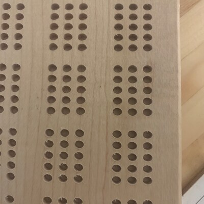 Cribbage Board Template SVG File for CNC and Laser - Etsy Canada