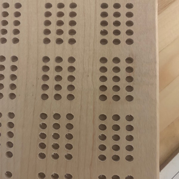 Cribbage Board Template SVG File for CNC and Laser - Etsy