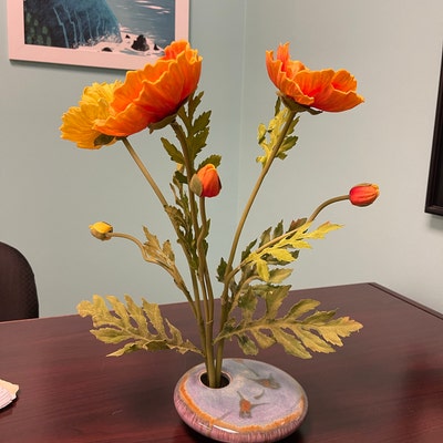 6 Real Touch Angel Trumpet Flowers - Etsy