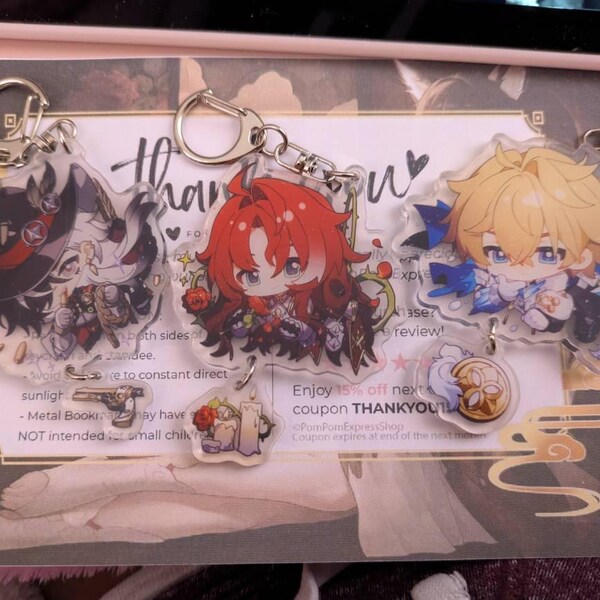 Honkai Star Rail Extra Large 8" Standee, Unique Design, HSR Acrylic ...