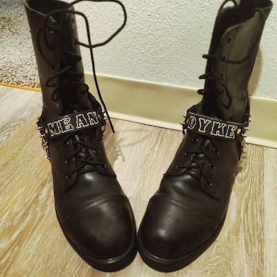 CUSTOMIZABLE Custom Leather Boot Harness Set - Etsy