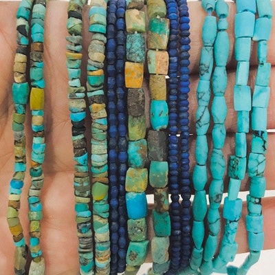 100 Handmade Ethiopian Tube Beads 3x7mm Recycled Brass - Etsy