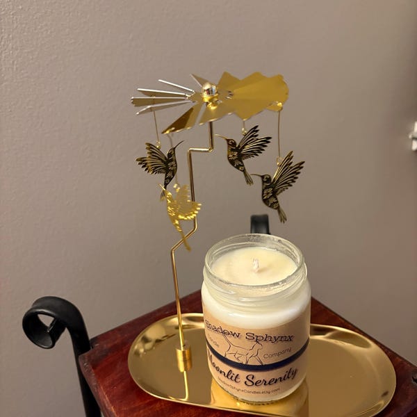 Spinner Including Soy Candle - Etsy