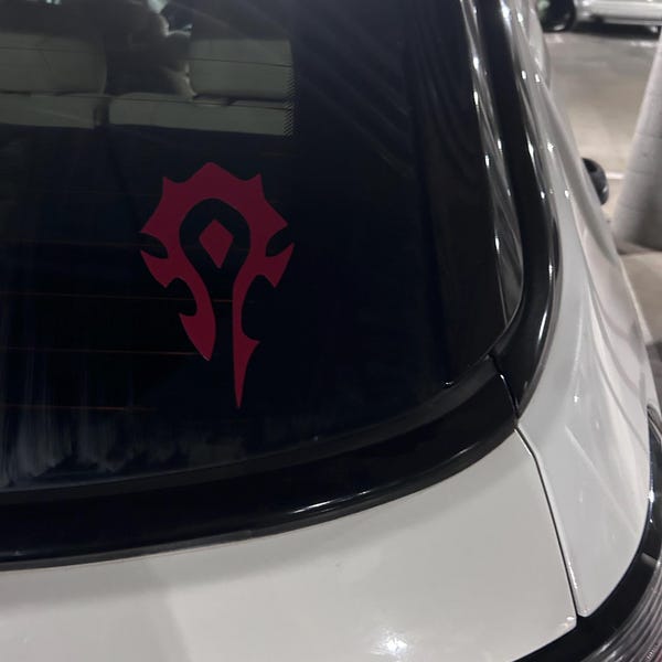 Wow Class Decals | 4 Inch Icon Size | Permanent Vinyl | World of ...