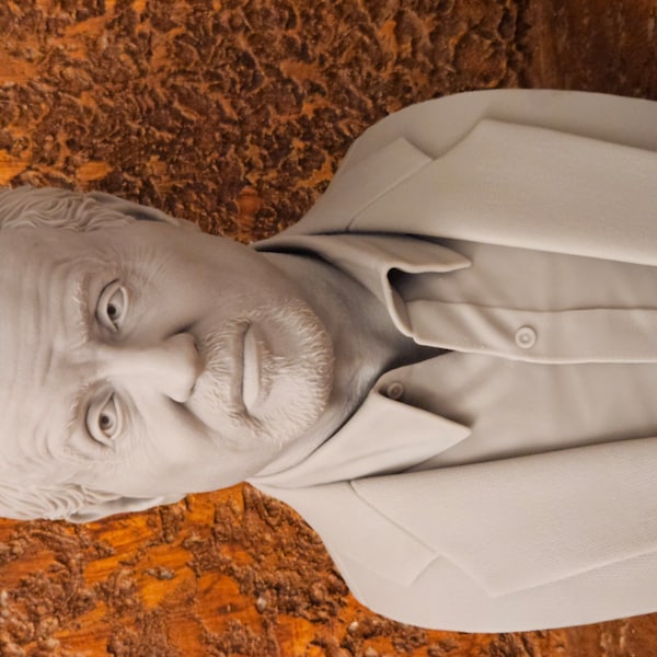 Jason Statham Bust, Actor, Sculpture, Bookshelf Decor, Gamer Gift ...