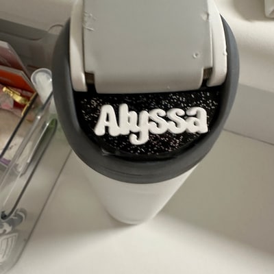 Daisy Owala Reusable Adhesive Name Plate Owala Topper 16 Oz 24 Oz 32 Oz ...
