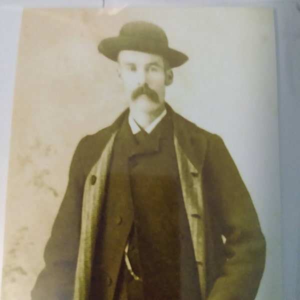 Doc Holliday Rare PHOTO Wild West US Marshal Gunfighter,wyatt Earp Pal ...