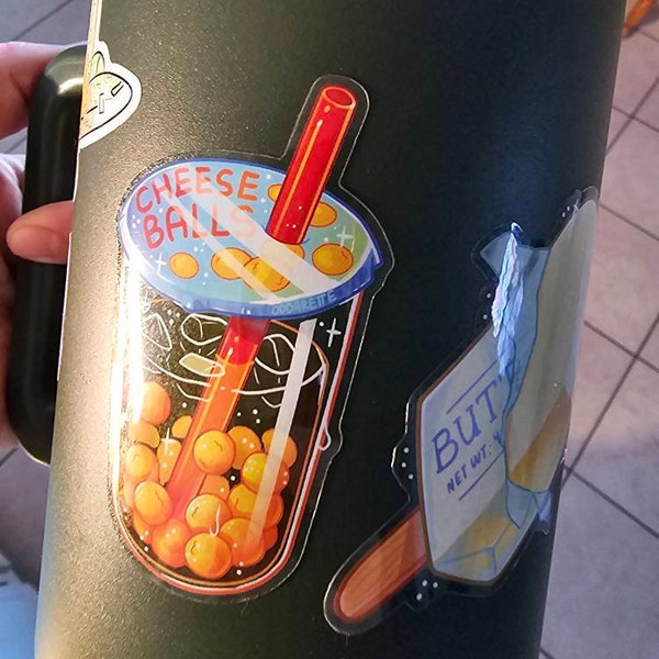 Popsicle Stickers - Transparent Stickers - Popstickles - Butter ...