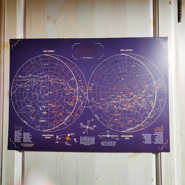 Sky Map - Etsy