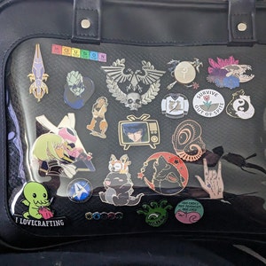 Datura Snake Black Edition enamel Pin - Etsy