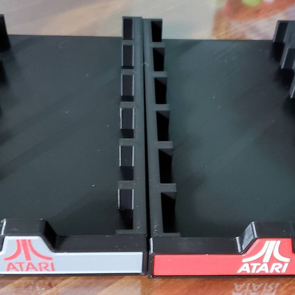 Atari 2600 Cartridge Organizer Storage Tray / Game Holder / Custom 3D ...