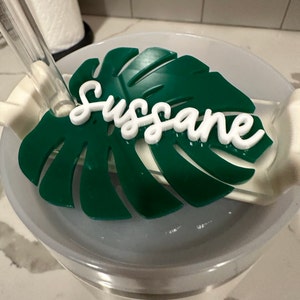 Personalized Heart Stanley Topper Custom Stanley Topper Personalized ...