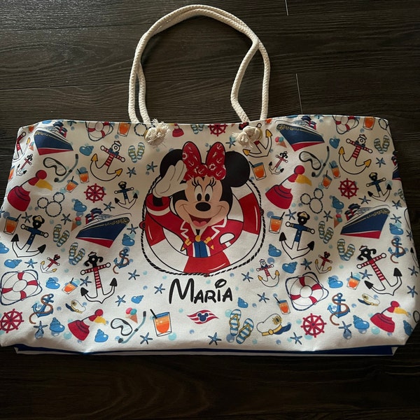 Personalized Disney Cruise Weekender Bag, Mickey and Friends Cruise ...