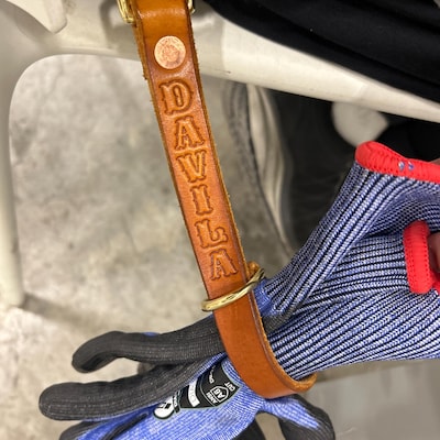 Heavy Duty Leather Duck Lanyard Customized Guide Series by AP Saddlery ...