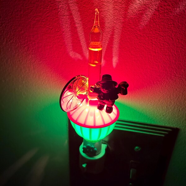 Bubble Light - Christmas Night Light - Rudolph the Red Nosed Reindeer ...