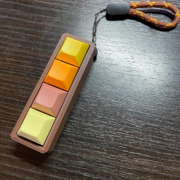 Mechanical Switch Clicky Fidget White Th W/ Strap Keyboard Switch, ASMR ...