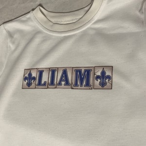 New Orleans NOLA Street Tile Letters Characters Design - Etsy