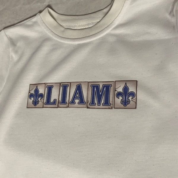 New Orleans NOLA Street Tile Letters Characters Design - Etsy