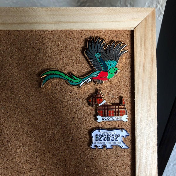 Red Northern Cardinal V.2 Enamel Pin Badge, Gift for Him, Gift for Her ...