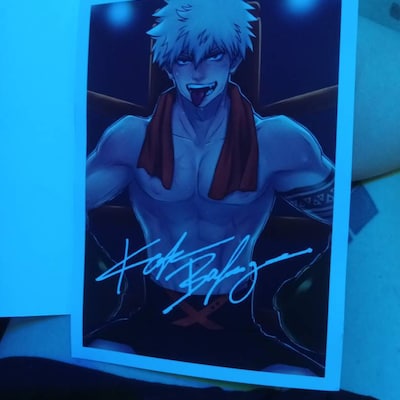 Art Prints MHA BNHA Boxer Bakugo 8.5 X 11 or 5 X 7 - Etsy