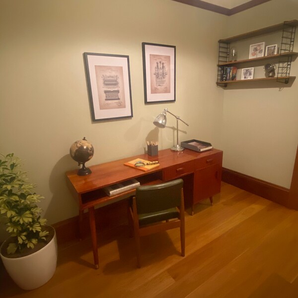 Vintage Typewriter Wall Art Set of 3, Printable Typewriter Design ...