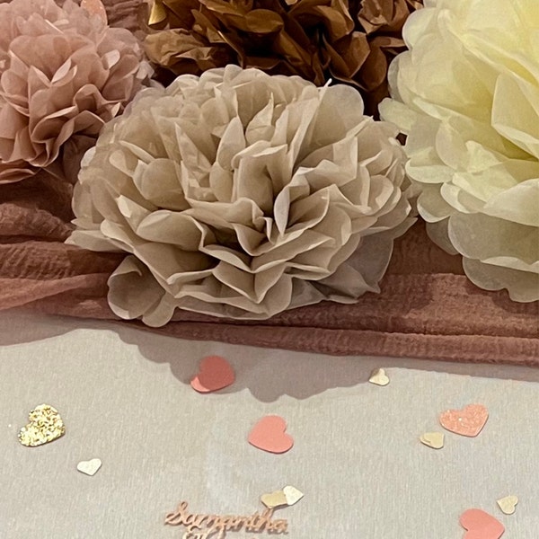 Custom Name Confetti, Engagement Party Confetti, Personalized Confetti ...