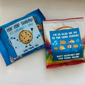 Cute Holiday Goldfish Labels, Gold Fish Snack Label, Christmas School ...