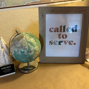 Called to Serve Printable at Home MTC LDS Missionary Gift Wall Art ...