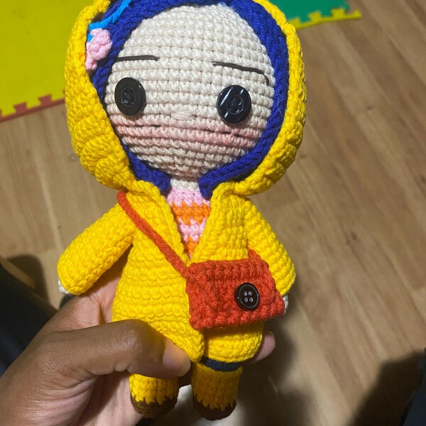 Crochet Wyborn Lovat Doll Wybie Inspired Amigurumi Wyborn Plushie Film ...