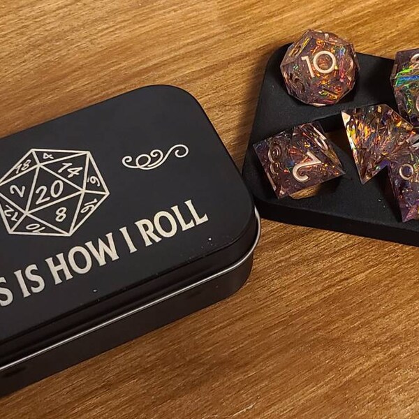 Dnd Alignment Dice Tins - Altoid Sized - Dice Holder - Etsy