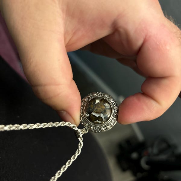 Unique Iron Meteorite Natural Meteorite Carving Ring(12us)! Custom Iron ...
