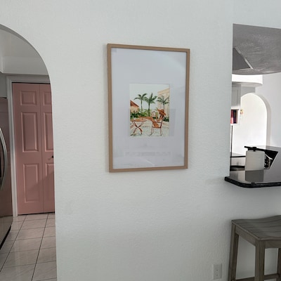 Vacation Mode II Art Print, Watercolour Resort Fashion Painting Palm ...