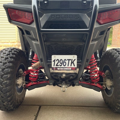 Wisconsin Badgers Custom ATV/UTV License Plate free Shipping wisconsin ...