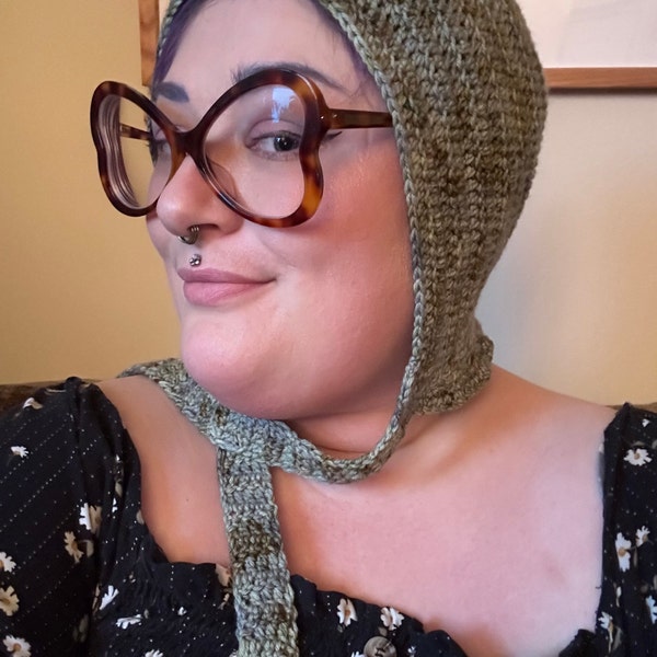 Adult Bonnet - Crochet Pattern PDF - Etsy
