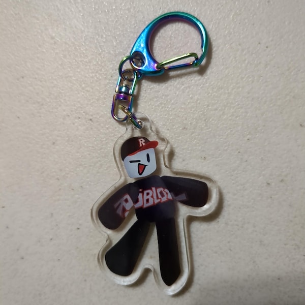 Noob and Guest Keychain Roblox Gaming Merch - Etsy
