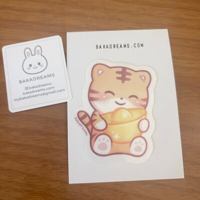 Stabby Panda With Bamboo Leaves Vinyl Sticker Animals With - Etsy