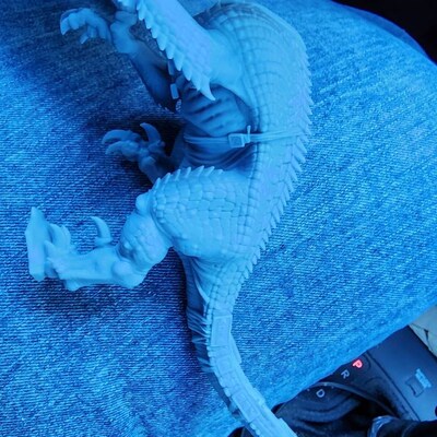 Carnosaur Troglodon Seraphon 3D Print Strengthen Your Army With This ...