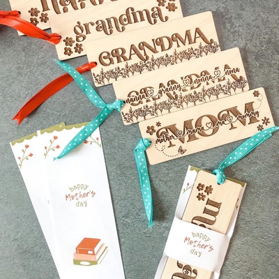 Mothers Day Bookmarks Svg, Mothers Day File, Mothers Day Gifts File ...