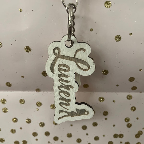 Drill Team Custom Name Keychain, Bag Tag, Personalized Acrylic Keychain ...