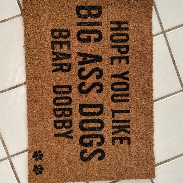 It's Not A Crack House It's A Crack Home Doormat, Funny Mat, Welcome ...