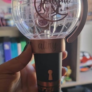 5 Decals Set ATEEZ for ATINY LIGHTINY Lightstick Matte Rose - Etsy