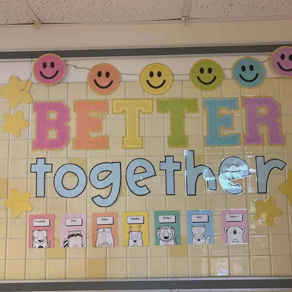 BACK TO SCHOOL Bulletin Board | Reading Bulletin Board | Back to School ...