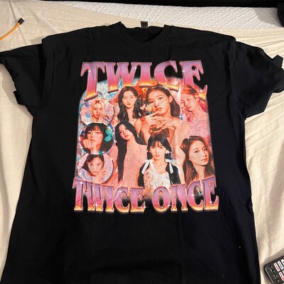 Twice Once Retro Shirt Twice Bootleg T-shirt Kpop Shirt Kpop Gift for ...
