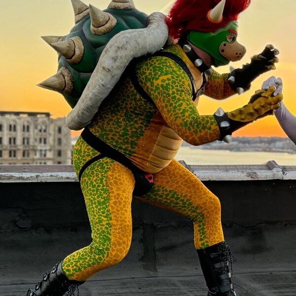 Bowser / Bowsette Shell Foam Template - Etsy