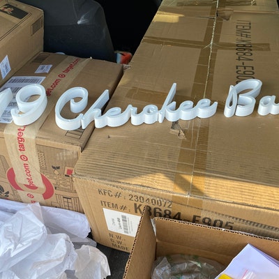 Totally Custom 2 Inch Thick 3D Sign Letters. Any Font Size or - Etsy