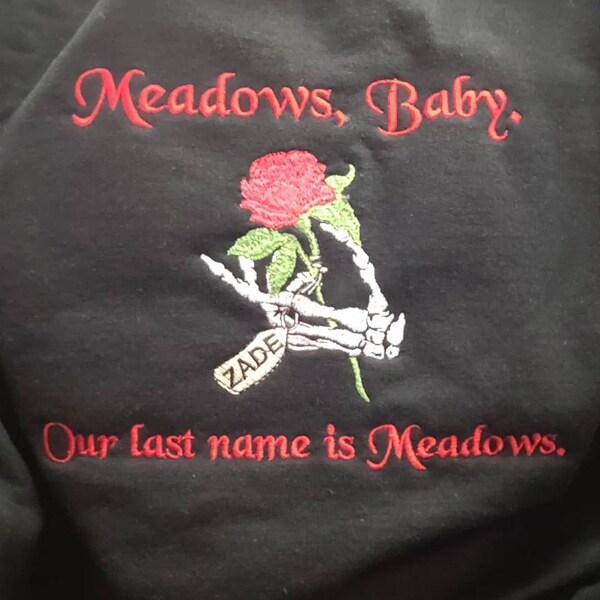 LICENSED Zade Meadows Sweatshirt / Haunting Adeline Sweatshirt / Dark ...